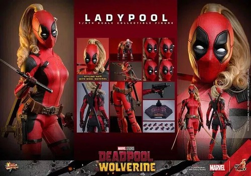 In Stock Hot Toys Marvel Ladypool Deadpool & Wolverine 1/6 Action ...