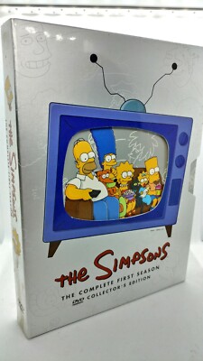 The Simpsons - The Complete First Season (DVD, 2012, 3-Disc Set ...