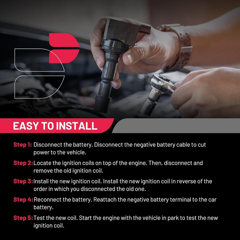 6X OEM Ignition Coil & 6X Iridium Spark Plug for Ford Lincoln 3.5L 3.7L ...