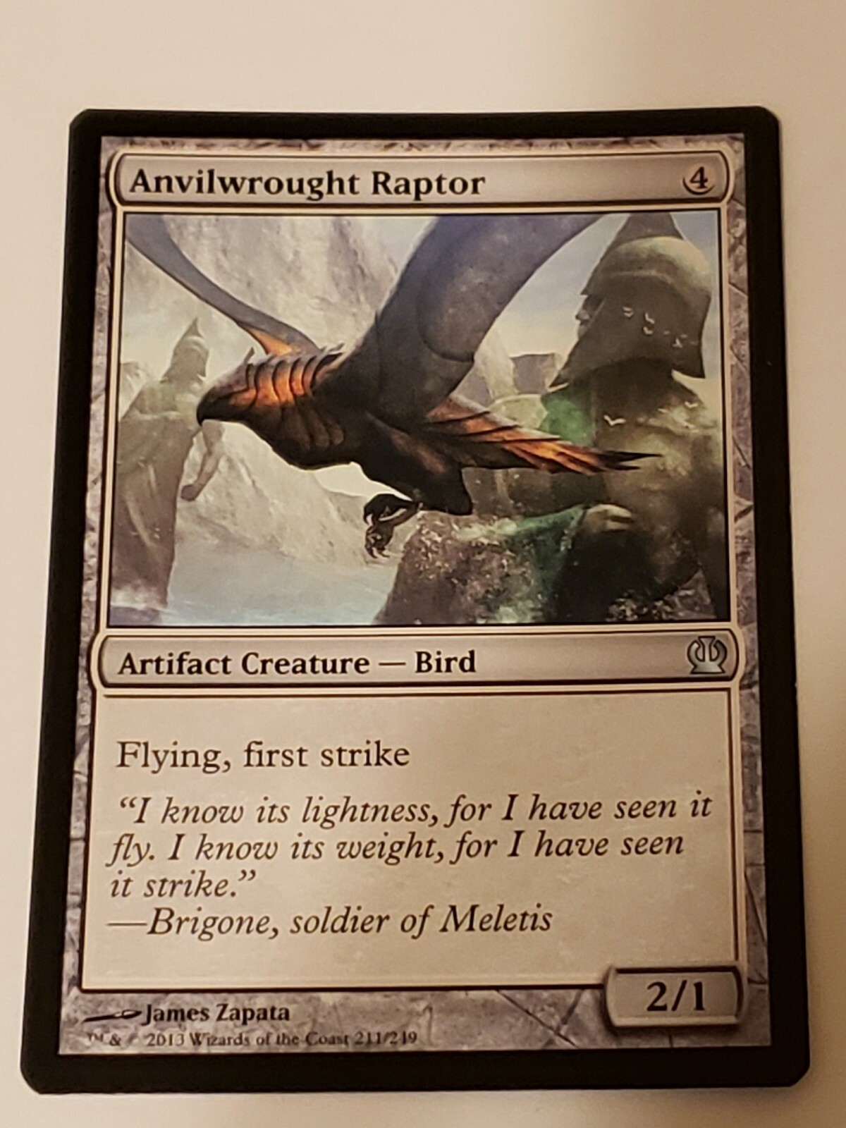 Anvilwrought Raptor Theros Mtg Card Mint condition | eBay