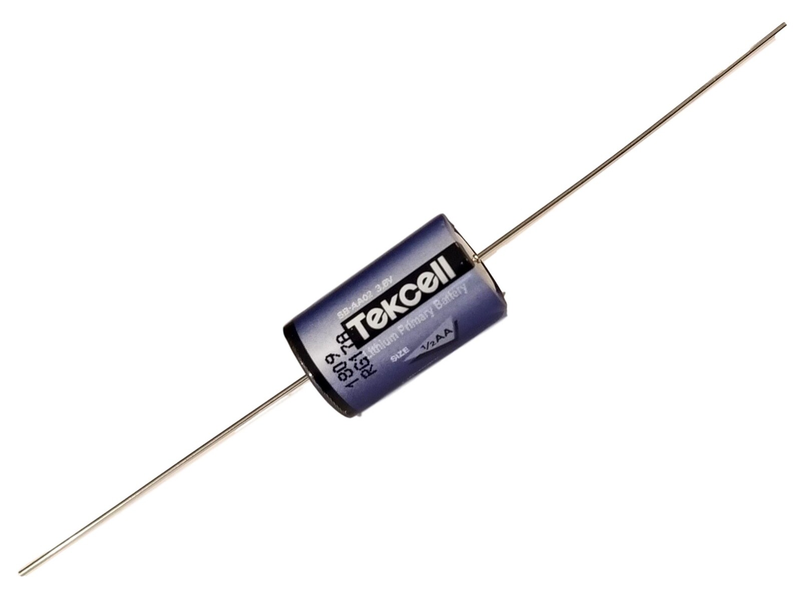 Tekcell SB-AA02 3.6V 1/2AA Lithium Battery 3.6 V 1200mAh with Wire Leads