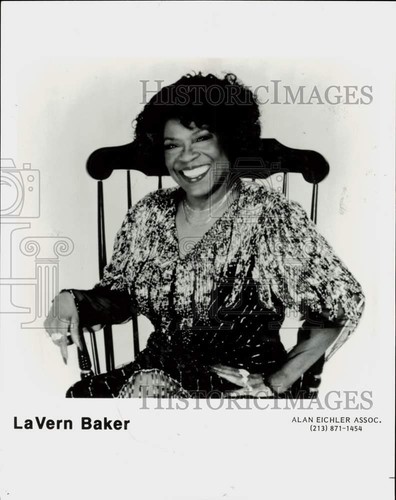 1995 Press Photo Singer LaVern Baker - lrp90138 | eBay