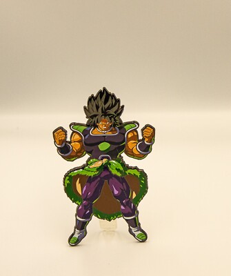 6 1/2" Dragon Ball Broly Saiyan mutant FigPin without plastic case | eBay