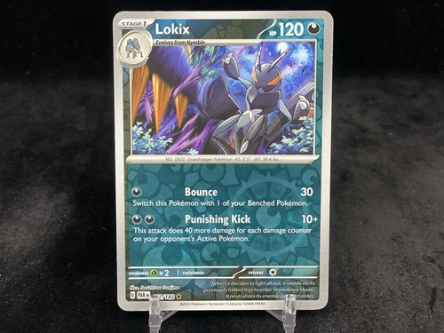 LOKIX 122/182 REVERSE HOLO RARE POKEMON TCG: SV05 - PARADOX RIFT | eBay