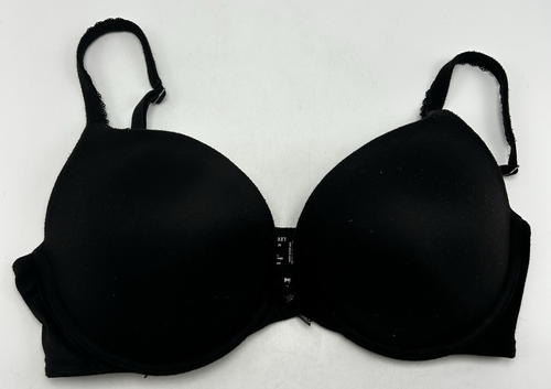 Victoria Secret Bra 36D Push Up T shirt Black Multiway Padded Underwire ...