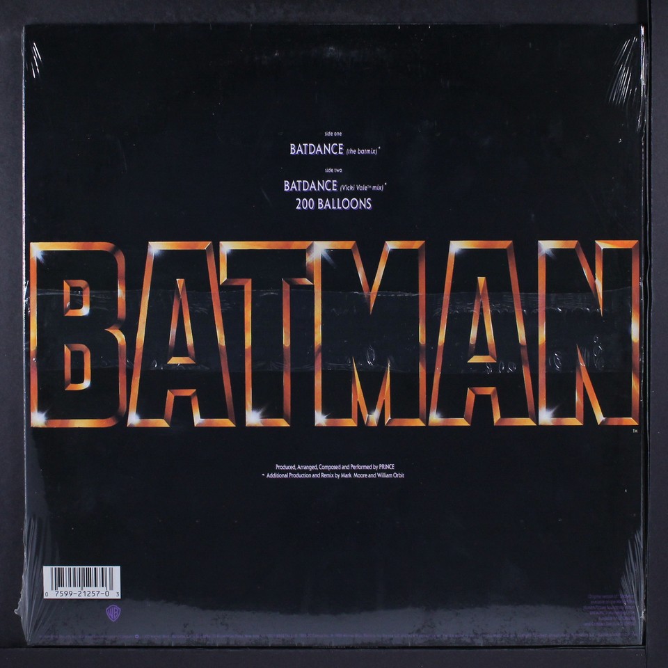 PRINCE: batdance (the batmix) WB 12" Single 33 RPM Sealed | eBay