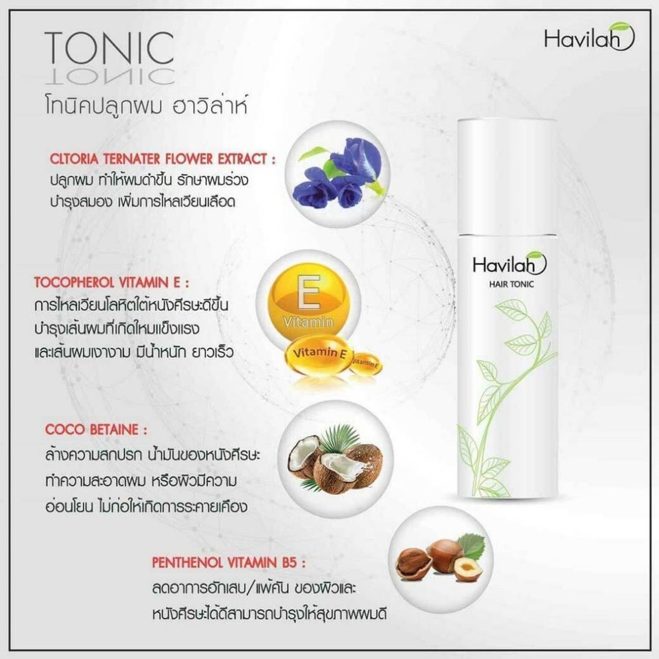 BEST Hair Tonic Havilah Regenerate Growth Prevention Reviving Anti Hair ...