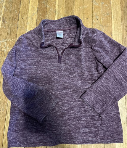 Gymboree Outlet Kids Maroon/Burgundy Fleece lite weigh Pullover Size:5/ ...