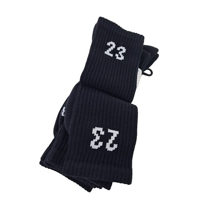 Nike Men's Jordan Essential Crew Sock 3 Pack DA5718 010 Dri-Fit Black ...