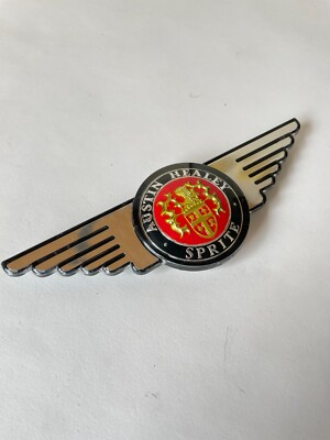 AHA5518 Austin Healey Sprite MKII MKIII MKIV Bonnet Emblem OE design | eBay