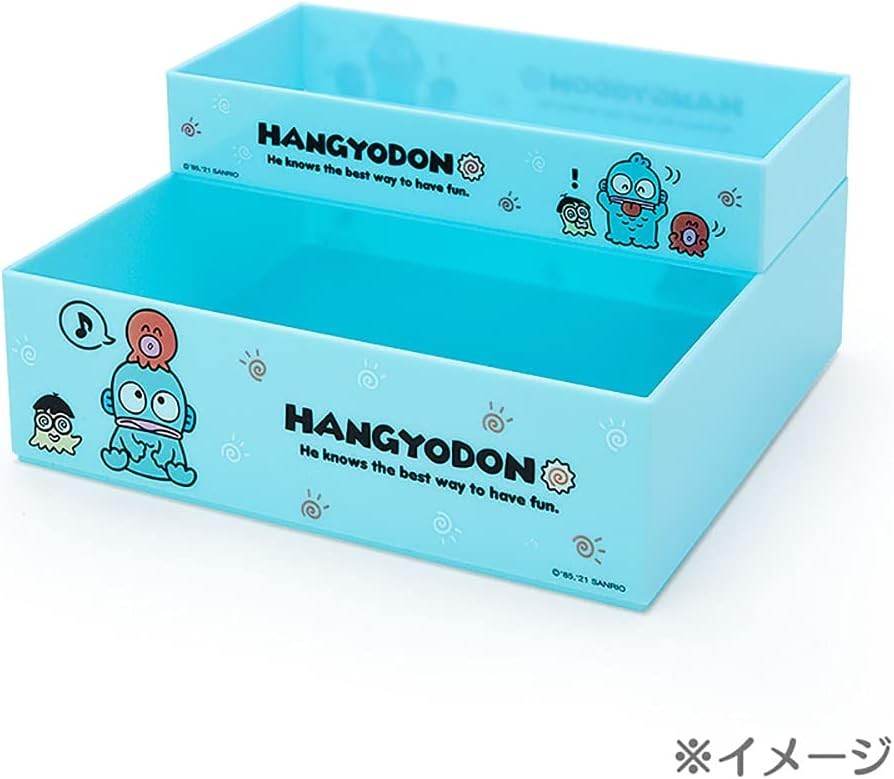 Sanrio Hangyodon storage container box M 22×20×6.5cm 839272 | eBay UK