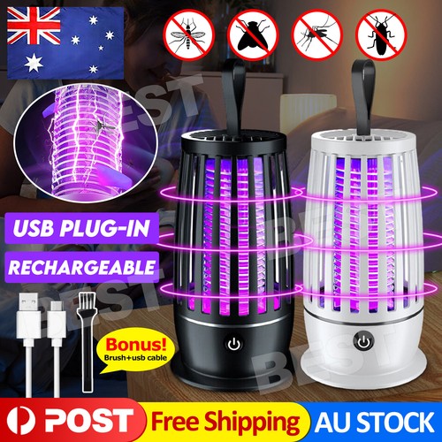 Electric Mosquito Killer Lamp Usb Insect Bug Catcher Zapper Fly Trap ...