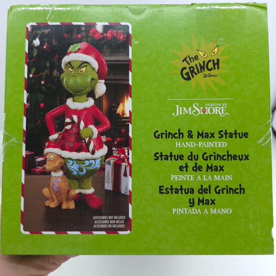 GRINCH JIM SHORE Costco Exclusive 20" Christmas Collectible Brand New ...