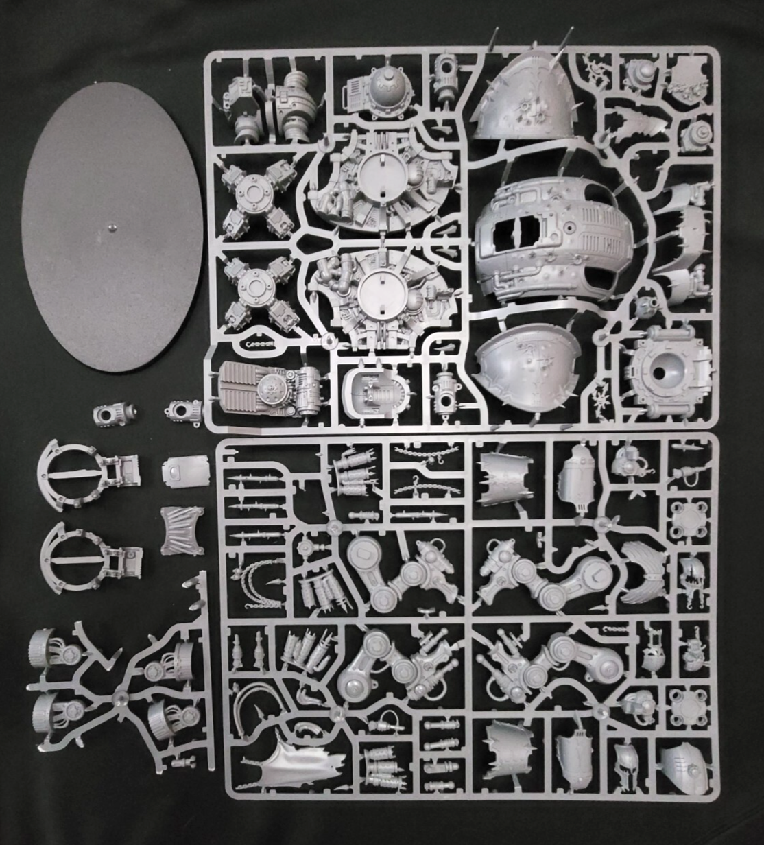 Warhammer 40K Chaos Knight hull ONLY, NO weapons Desecrator Rampager ...