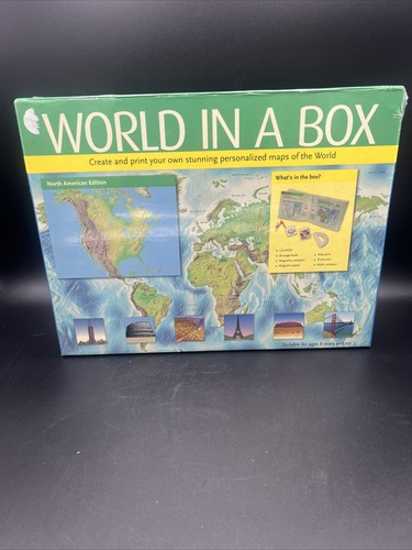 World in a Box Ben Renow-Clarke (2008, Kit) Maps Geography Education CR ...