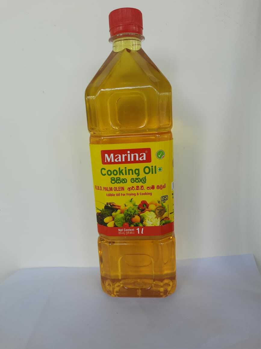 Marina Cooking Oil Pure Oil 1L Edible Oil For Frying And Cooking ...