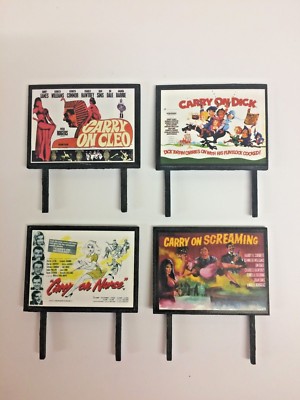 4 Model Railway Billboards / Posters - Trackside Signs - OO Gauge ...