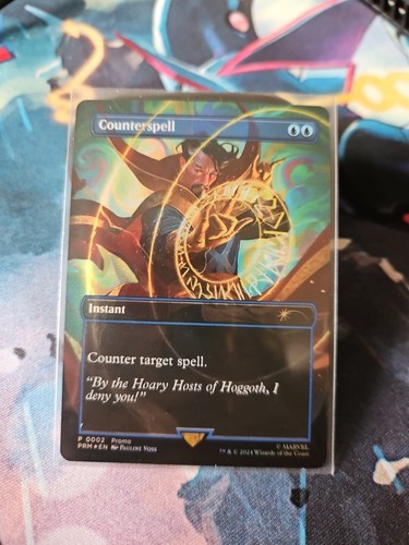 Magic the Gathering NYCC Marvel Promo Dr. Strange MTG 2024 Counterspell ...