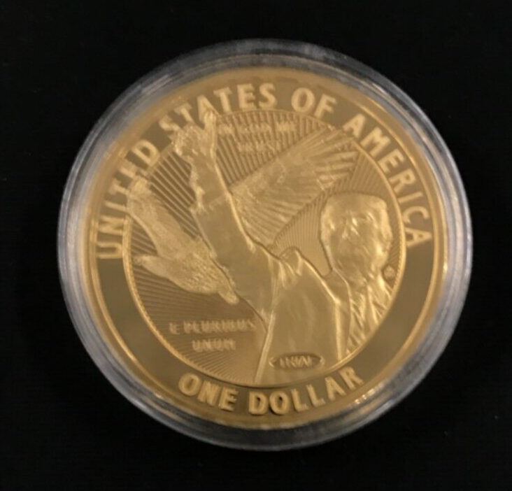 American Mint American Innovation Dollar Trials Apollo 7 Coin w/ COA | eBay