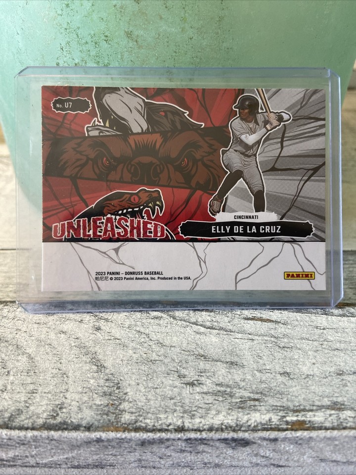 2023 Panini Donruss - Unleashed Vector #U7 Elly De La Cruz (RC) | eBay