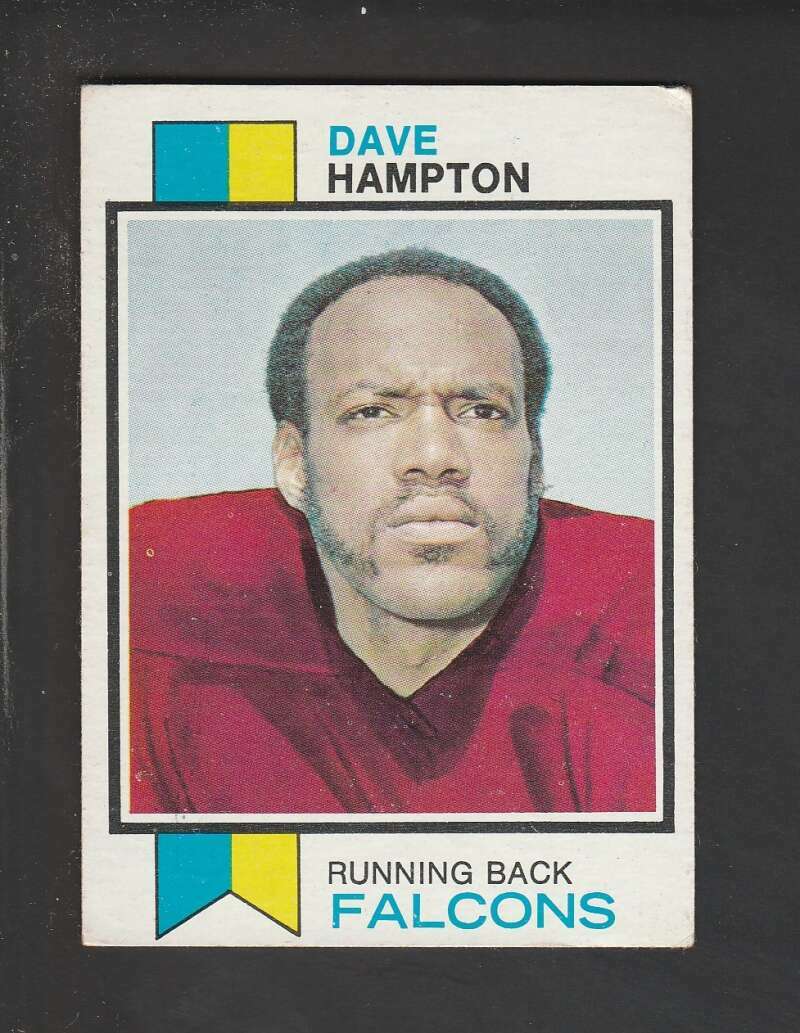 1973 Topps #145 Dave Hampton VGEX RC Rookie Falcons 156868 | eBay