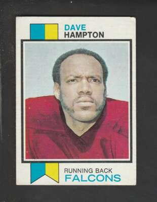 1973 Topps #145 Dave Hampton VGEX RC Rookie Falcons 156868 | eBay