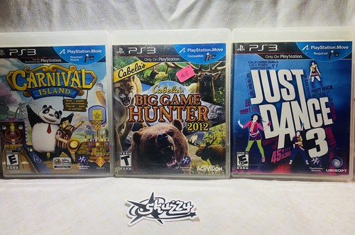Playstation 3, PS3, Move Game Lot (3 Games) | eBay