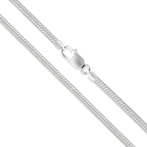Sterling Silver Magic Round Snake Chain 3mm 925 Brazilian New Necklace ...