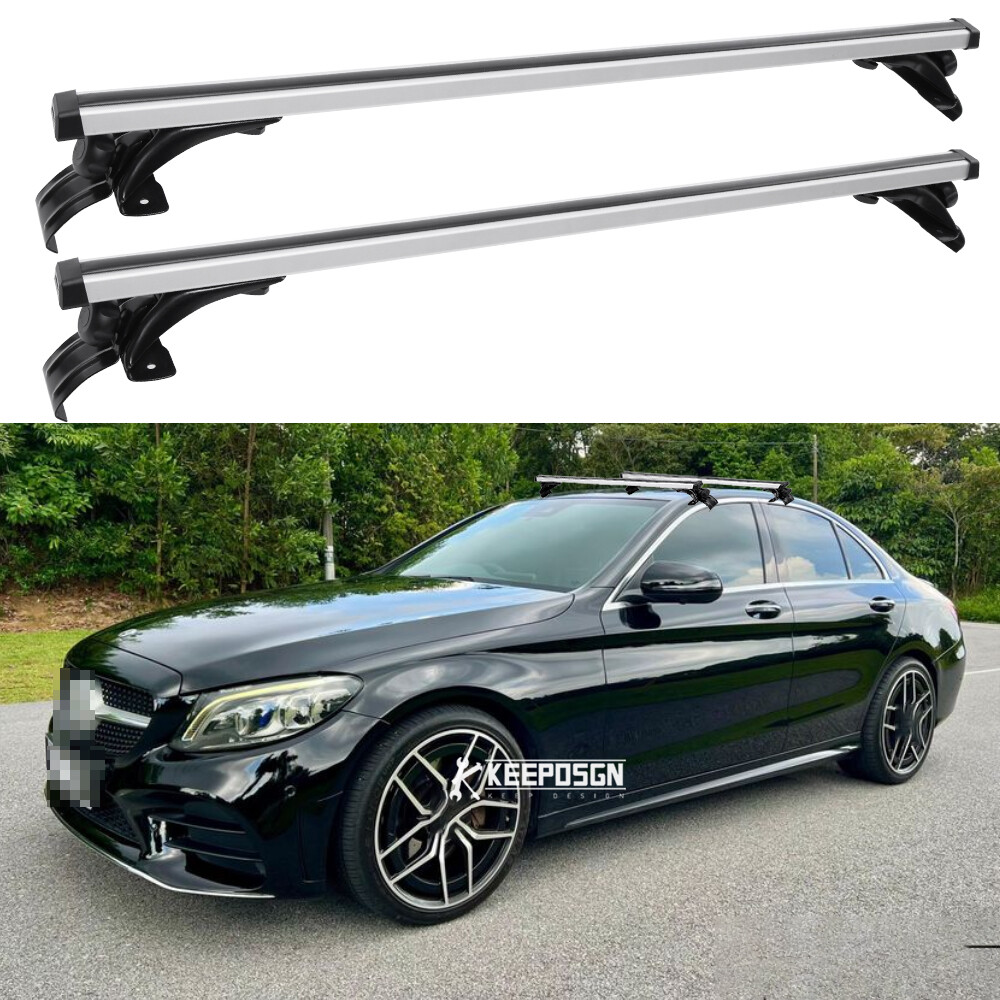 Roof Rack Cross Bar Luggage Cargo Carrier For Mercedes-Benz C180 C300 ...
