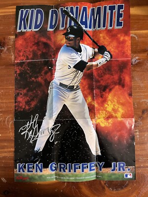 1993 Kellogg's Poster 9x13 - "Kid Dynamite" - Ken Griffey Jr. | eBay