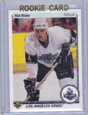 1990-91 UD Upper Deck Rob Blake Rookie Card RC #45 Mint (Los Angeles ...