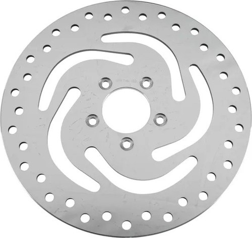 HD OE Front Right Brake Rotor SS Polished 11.5in. Dyna Super Glide T ...