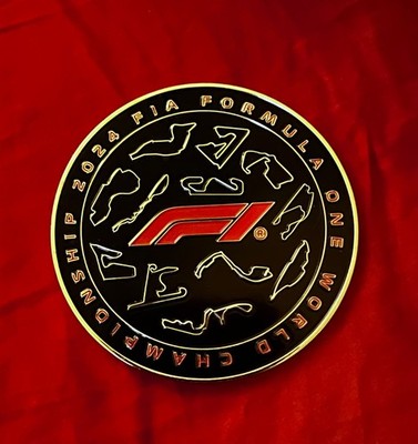 OFFICIAL FORMULA 1 GRAND PRIX F1 2024 LAS VEGAS BIG COIN **AUTHENTIC ...