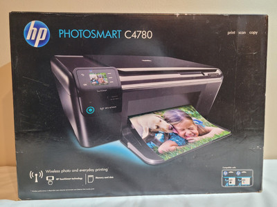 New In Box HP Photosmart C4780 All-In-One Inkjet Printer Q830A ...