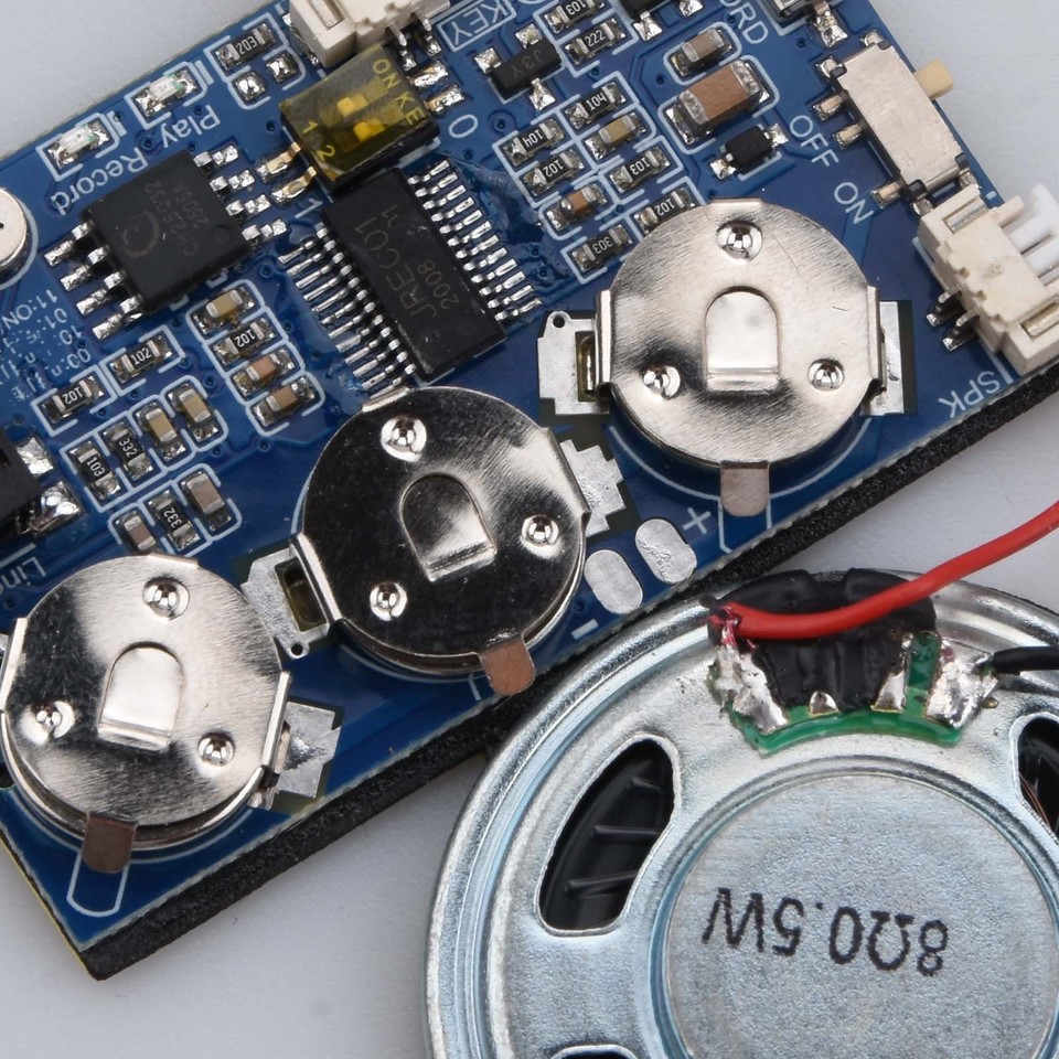 17 Min Greeting Card Recordable Voice Chip Music Sound Module Musical ...