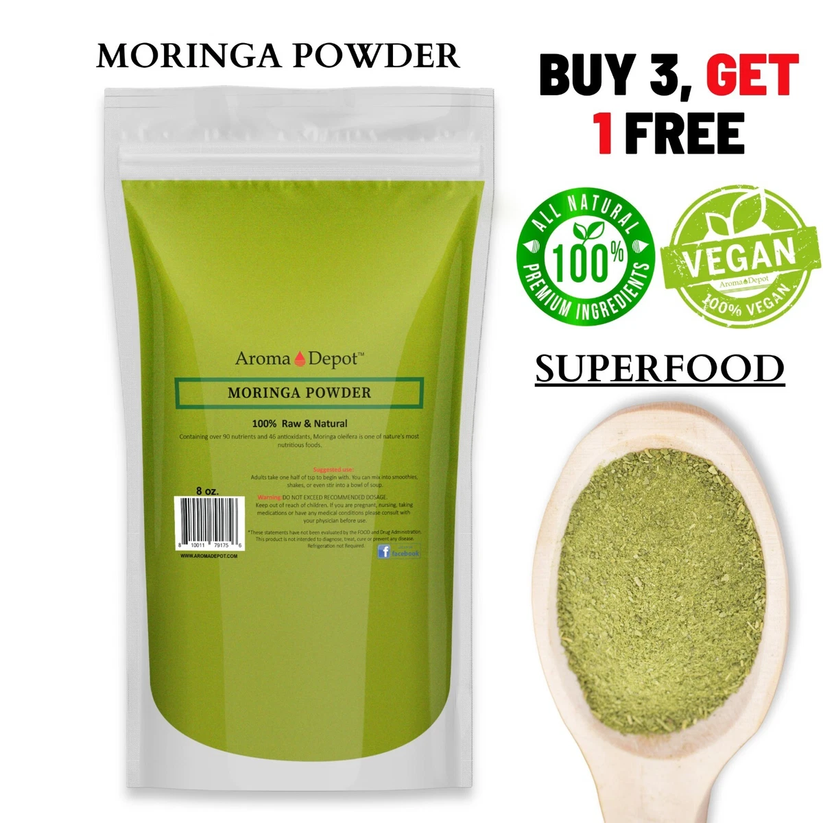 Moringa Oleifera Powder