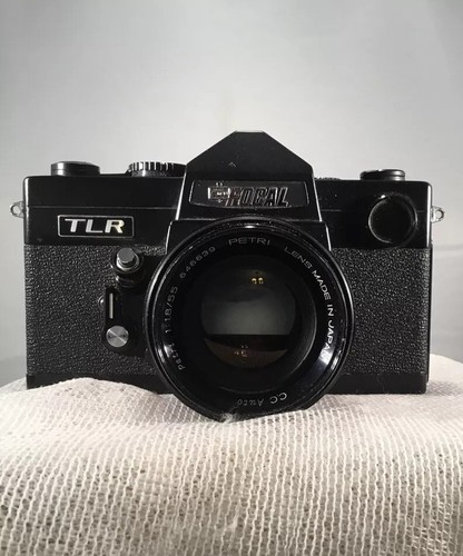 Vintage 1974 TLR Kmart Focal 35mm Film SLR Camera Made In Japan PETRI ...
