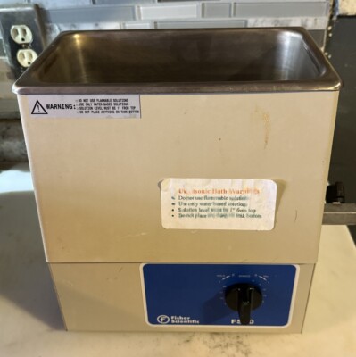 Fisher Scientific Ultrasonic Cleaner FS30 | eBay