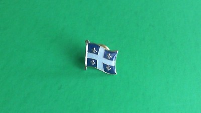 Quebec Flag Pin Badge Tie Tack Lapel! New Canada French Canadian ...