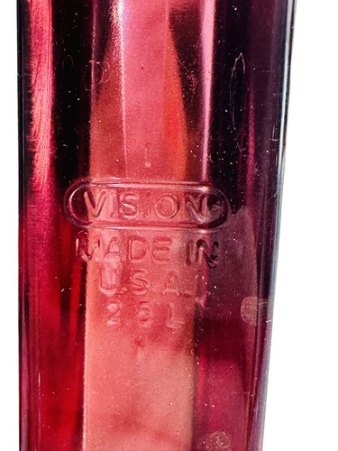 Vision Ware Cranberry Purple 8" 2.5L Sauce Pan Pot & Lid USA Pyrex | eBay