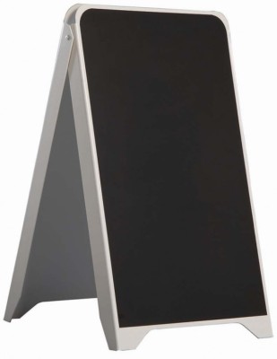 Plastic A Board 19.50x34.50" Chalkboard Sidewalk Sign Menu Display ...