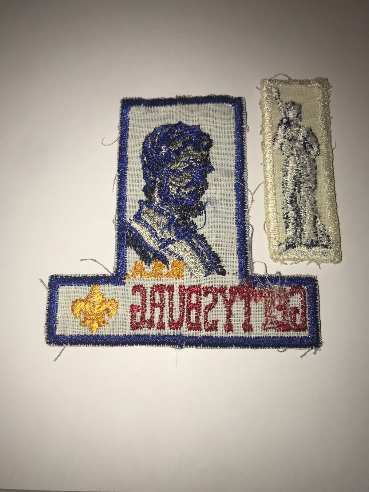 GETTYSBURG CIVIL WAR PATCH (2 Patches) 1970’s Vintage BSA Boy Scouts ...