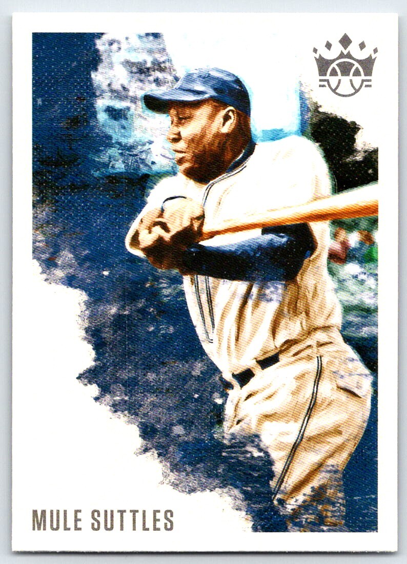 2020 Panini Diamond Kings Baseball Card Mule Suttles #7 Newark Eagles ...