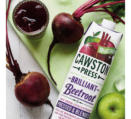 CAWSTON Press Brilliant Beetroot Pressed Juice, 1 l, Pack of 6 -UK ...