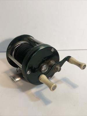Vintage USA Bronson Lashless 1710 Level Wind Fishing Reel Works | eBay