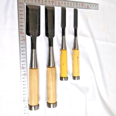 Umehiro Oire Nomi Japanese Bench Chisels Set of 4 Unused | eBay