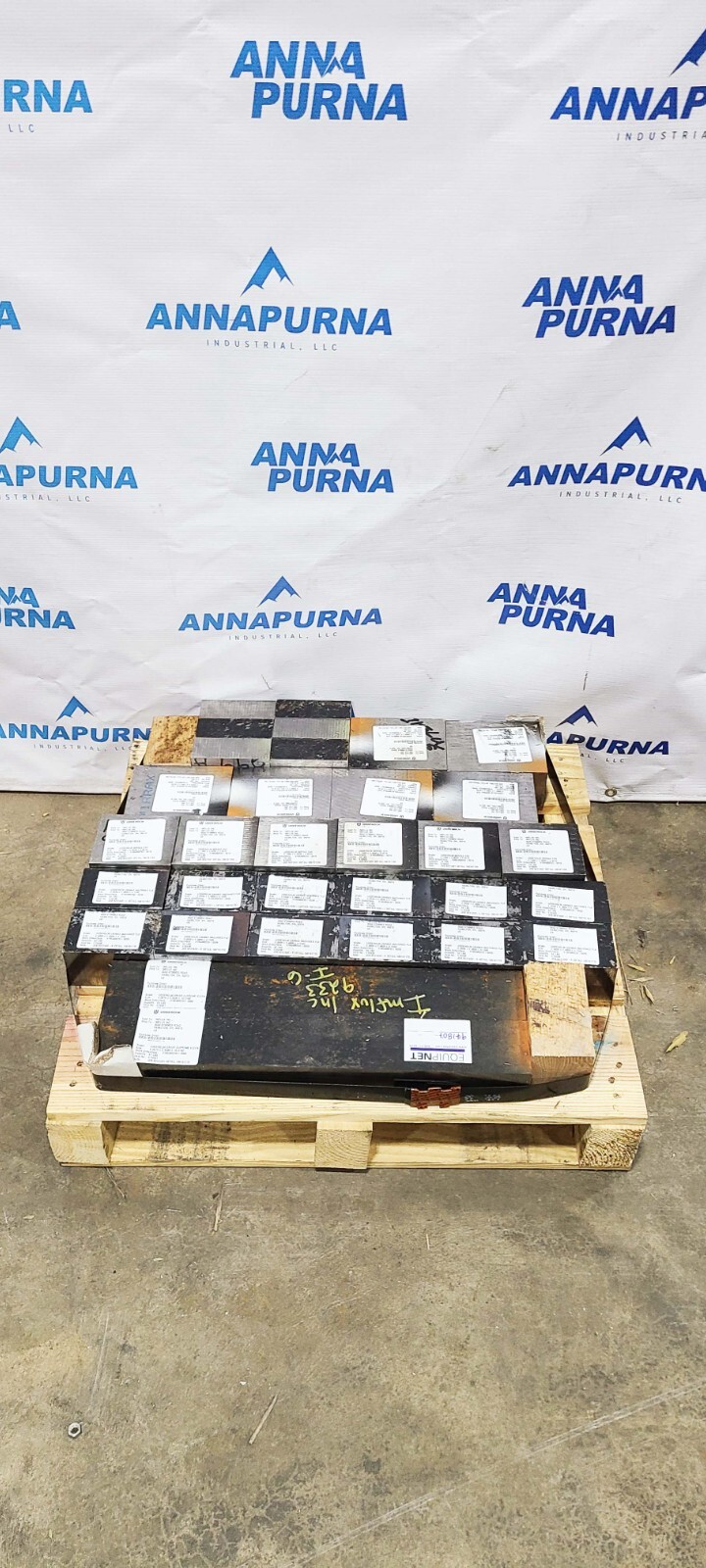 Pallet of Uddeholm Unimax, Mirrax, Orvar Blocks Appx 450lbs, various ...
