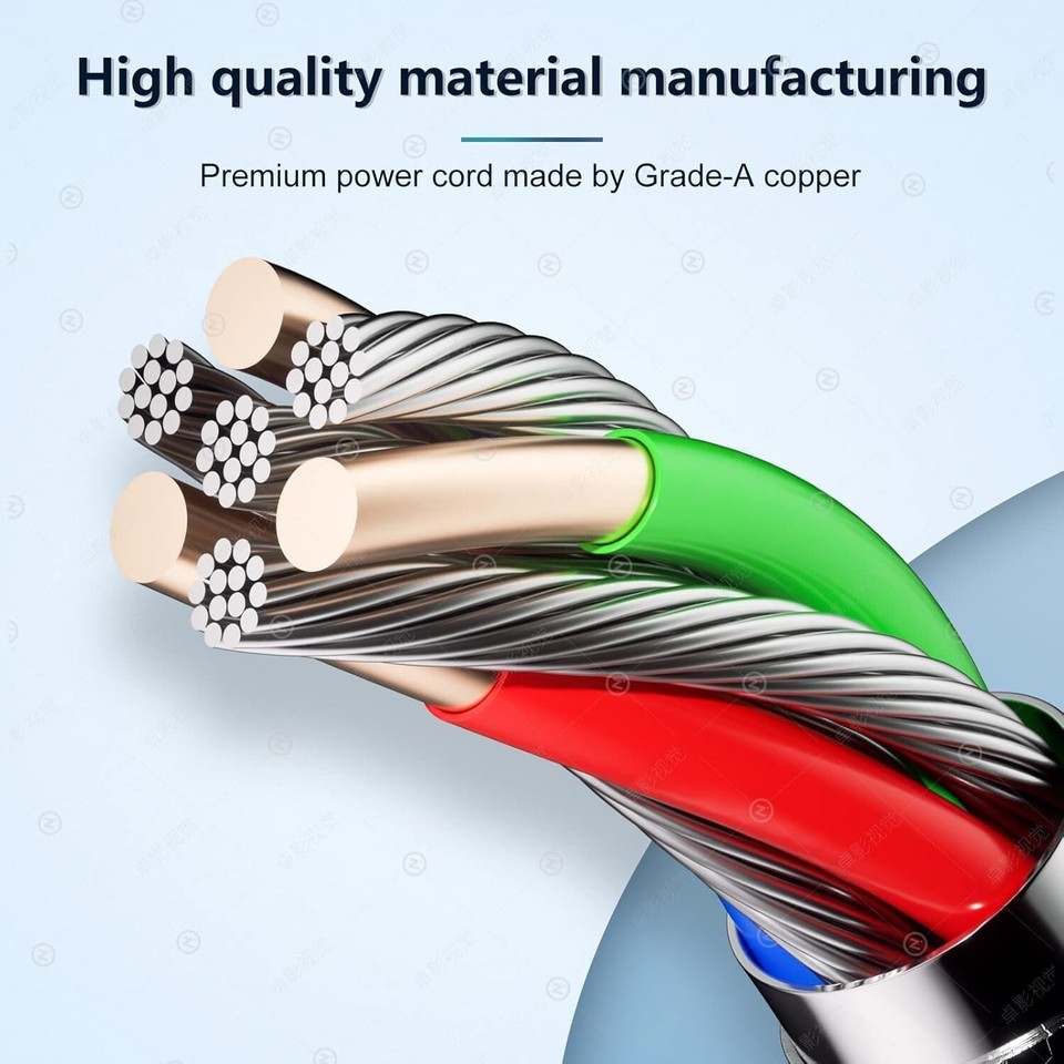 3 Prong AC Mickey Mouse Power Cord Cable for Dell Toshiba HP Lenovo ...