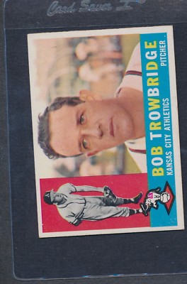 1960 Topps #066 Bob Trowbridge Athletics VG/EX *4657 | eBay