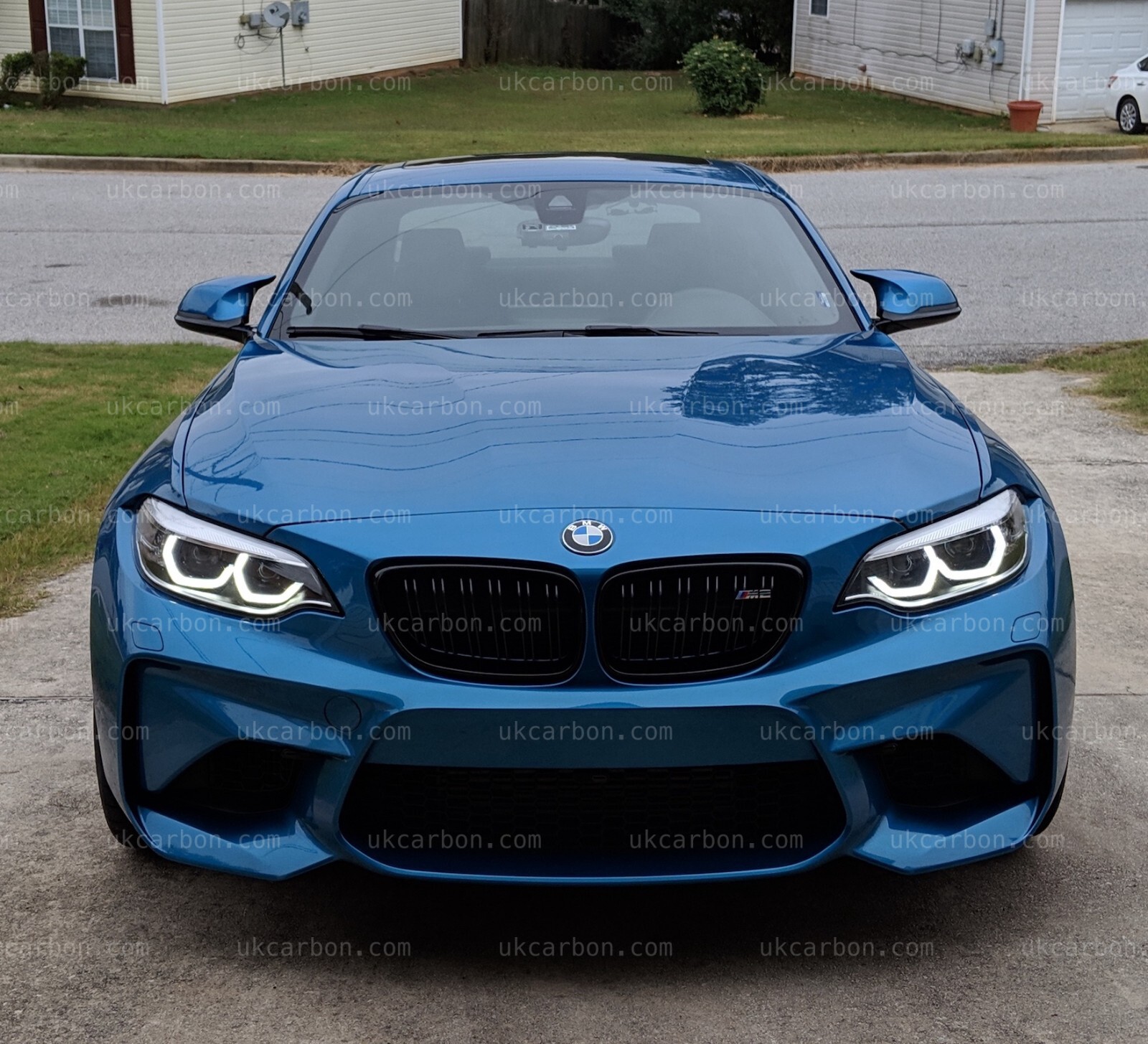 BMW M2 Wing Mirror Estoril Blue M Design Full Replacement F87 B45 by ...